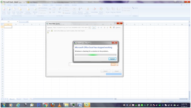 Web Query Excel 