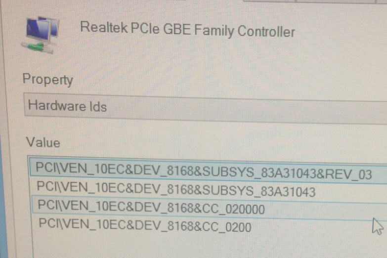 Pci Ven_10ec Dev_8168 Cc_0200 Realtek RTL8168 And RTL8111 Gigabit