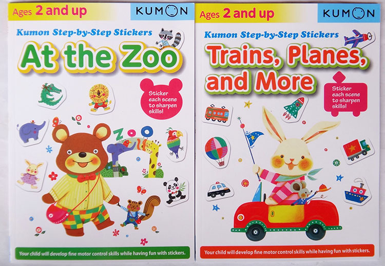 Kumon step by step stickers - Pantip