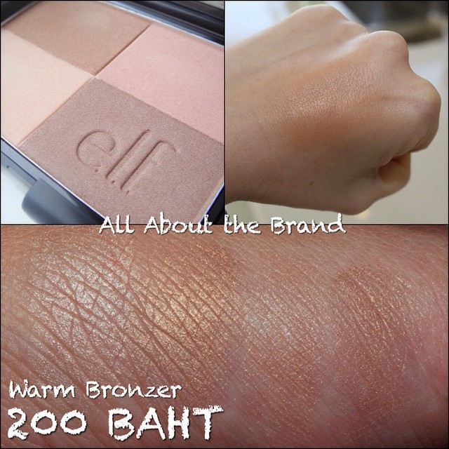 e.l.f. Warm Bronzer / Golden Bronzer 200 บาทเท่านั้น !!! // e.l.f. Warm ...