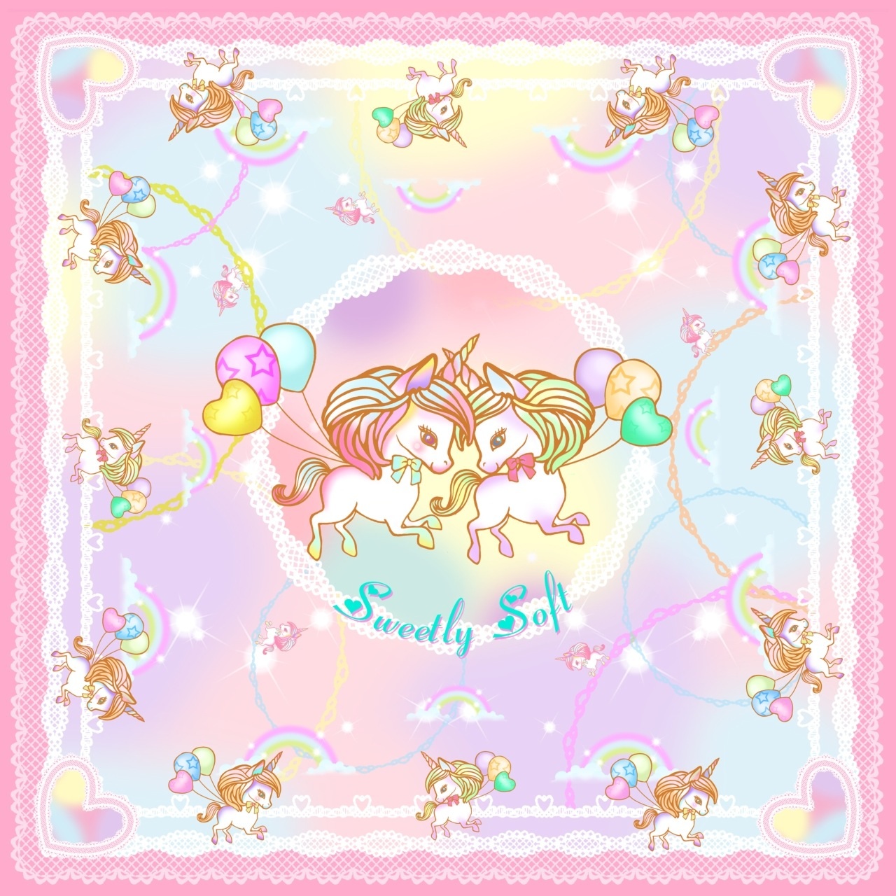 ผ้าพันคอ Sweetly Soft ผืนใหญ่ นุ่ม อุ่น ลายน่ารัก - Pantip
