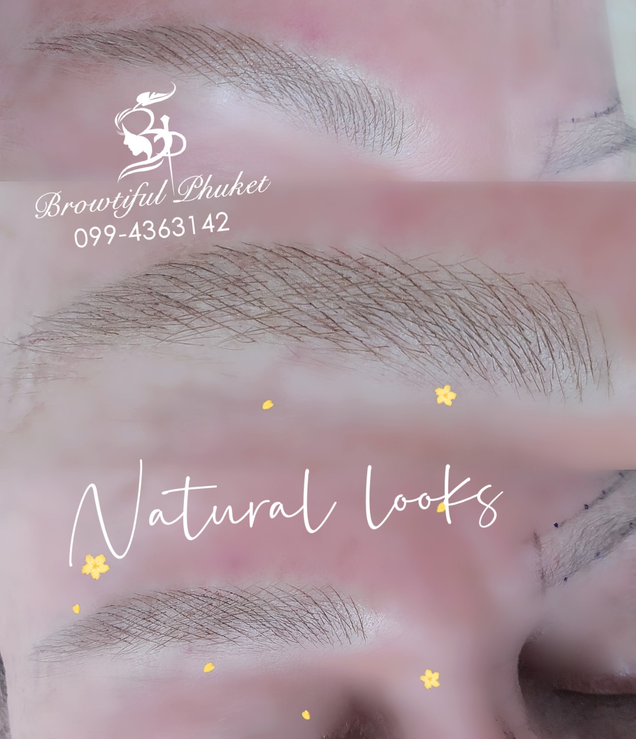 6D microblading Patong Phibrows eyebrow tattoo Phuket lips Eyeliner ...