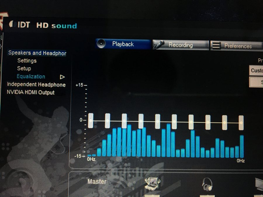 ปรับ idt hd sound ไม่ได้ครับ - Pantip