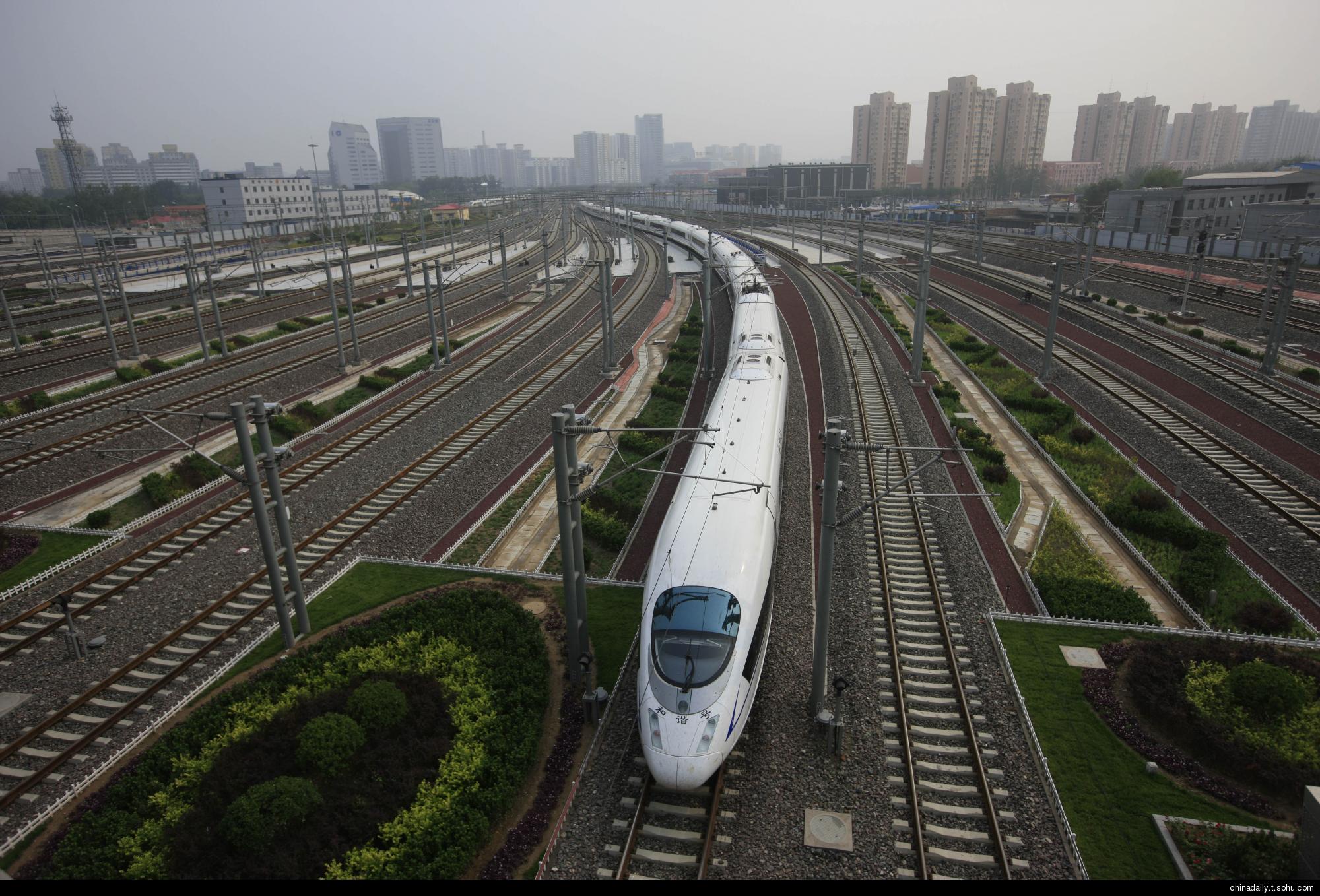CHR: 2014 China High-speed Railway Map, World N.o1 longest high-speed ...