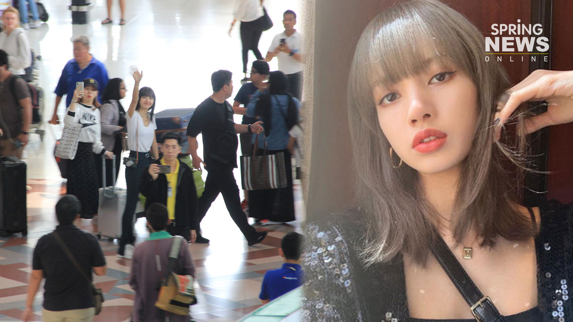“ลิซ่า Blackpink” เดินทางถึงไทยแล้ว แฟนคลับต้อนรับแน่นสนามบิน Pantip